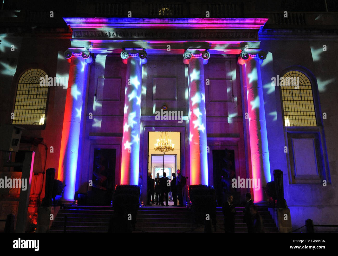 CNN Election Party - London Stock Photo - Alamy