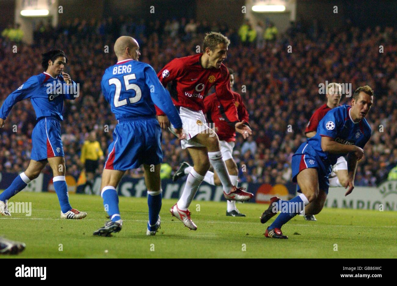 Manchester United Henning Berg High Resolution Stock Photography and ...