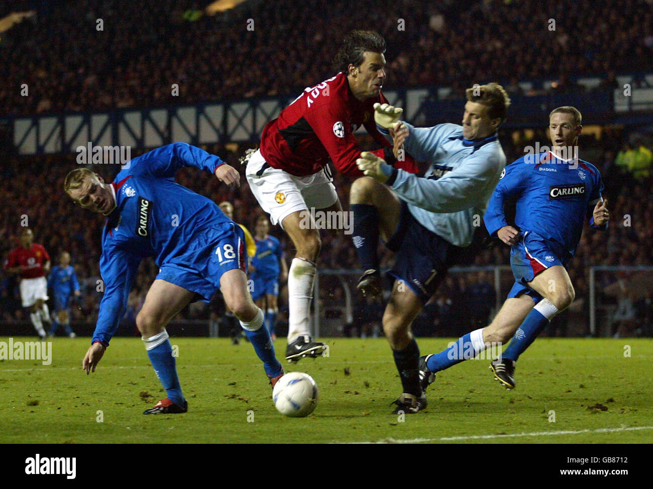 Rangers goalkeeper stefan klos hi-res stock photography and images - Alamy