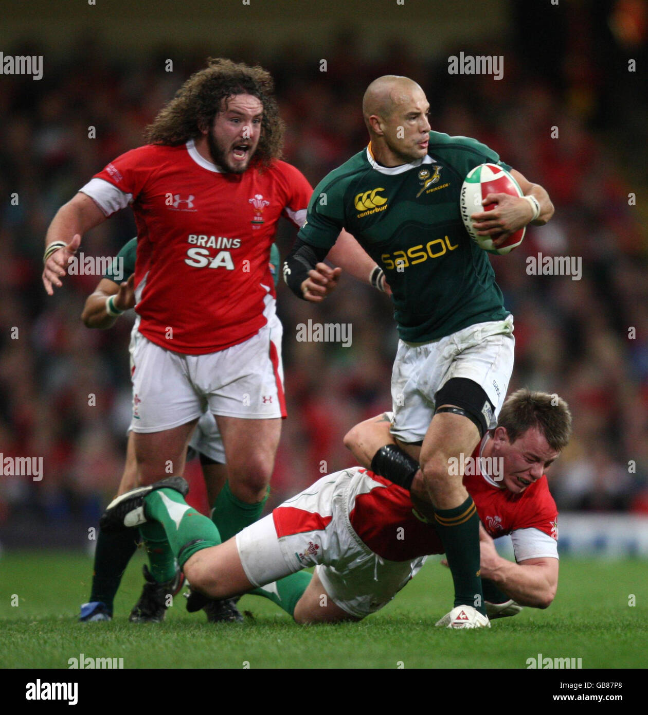 Rugby Union - Invesco Perpetual Autumn Series 2008 - Wales v South ...