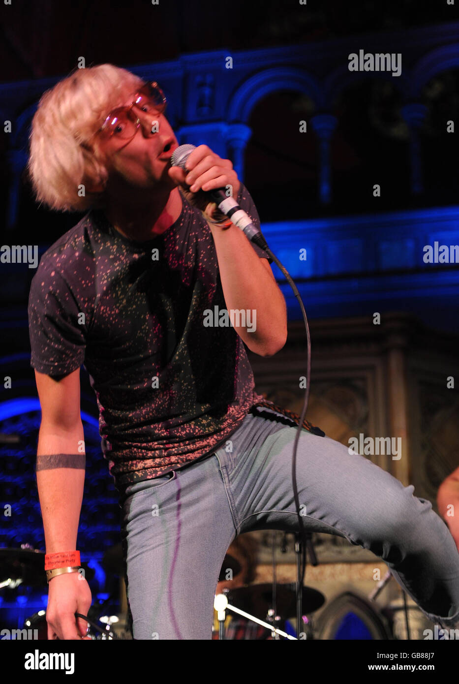 Singer matt shultz cage elephant High Resolution Stock Photography and ...