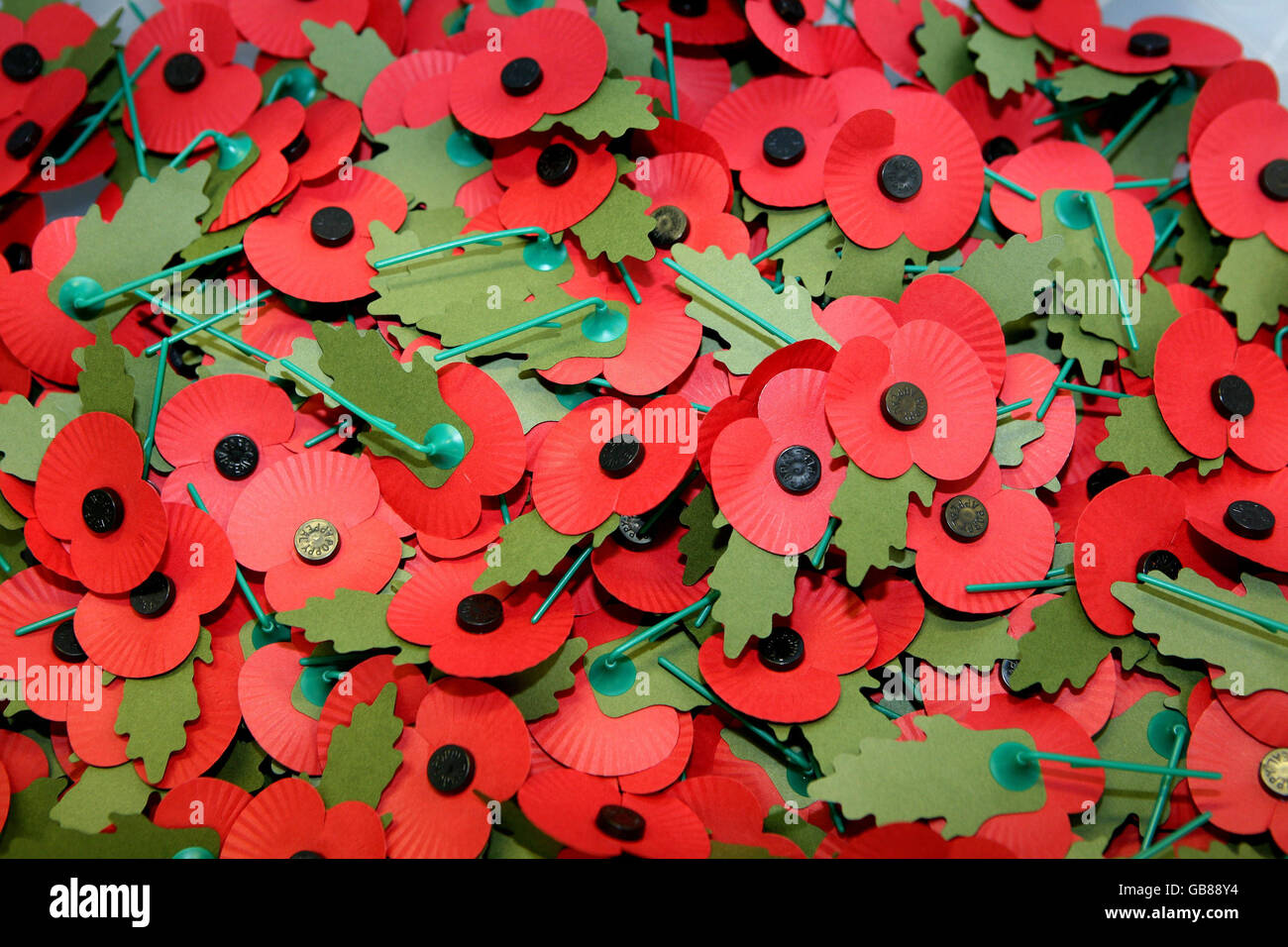 Royal British Legion Poppy Factory Stock Photo - Alamy