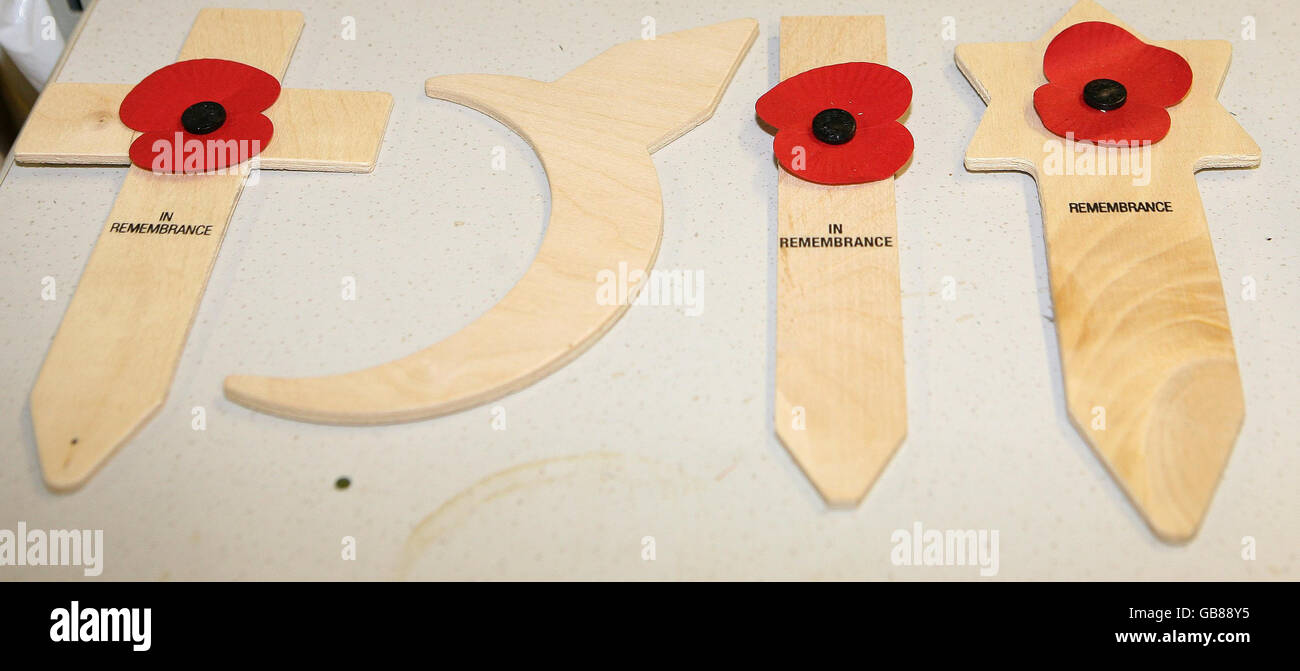 Royal British Legion Poppy Factory High Resolution Stock Photography ...