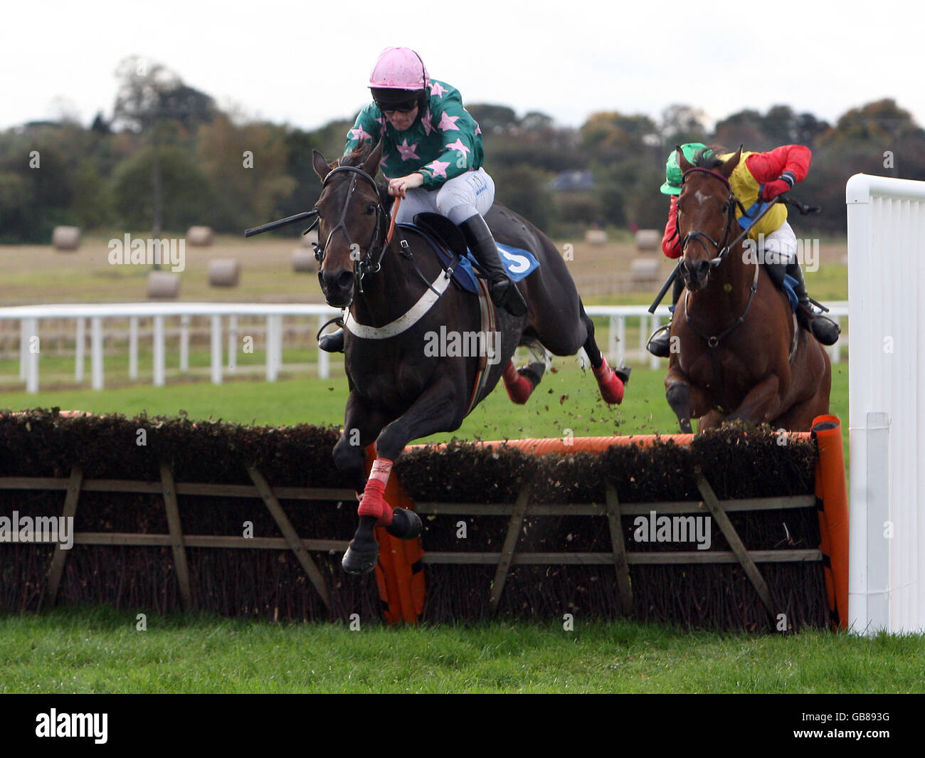 Horse Racing - Wetherby Racecourse Stock Photo - Alamy