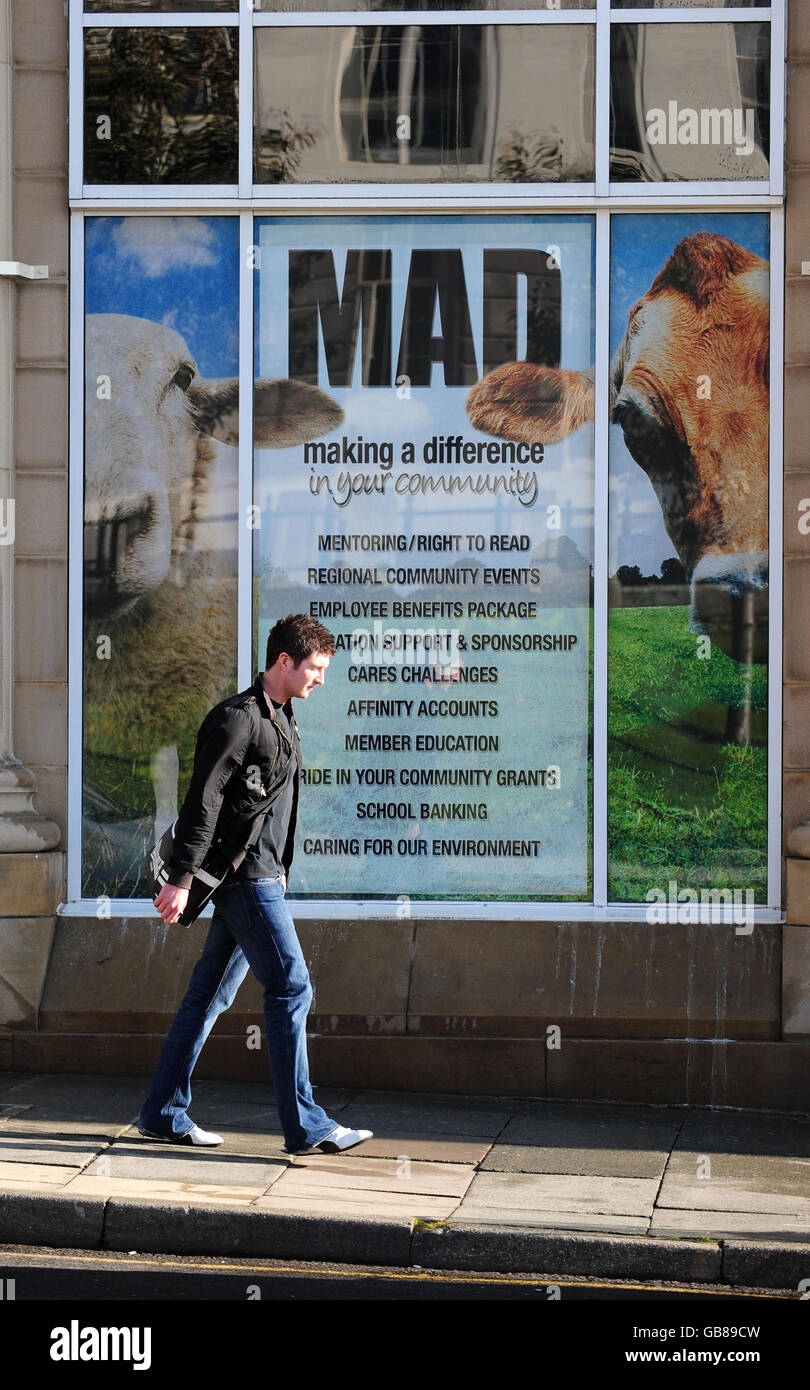 Building societies to merge Stock Photo - Alamy