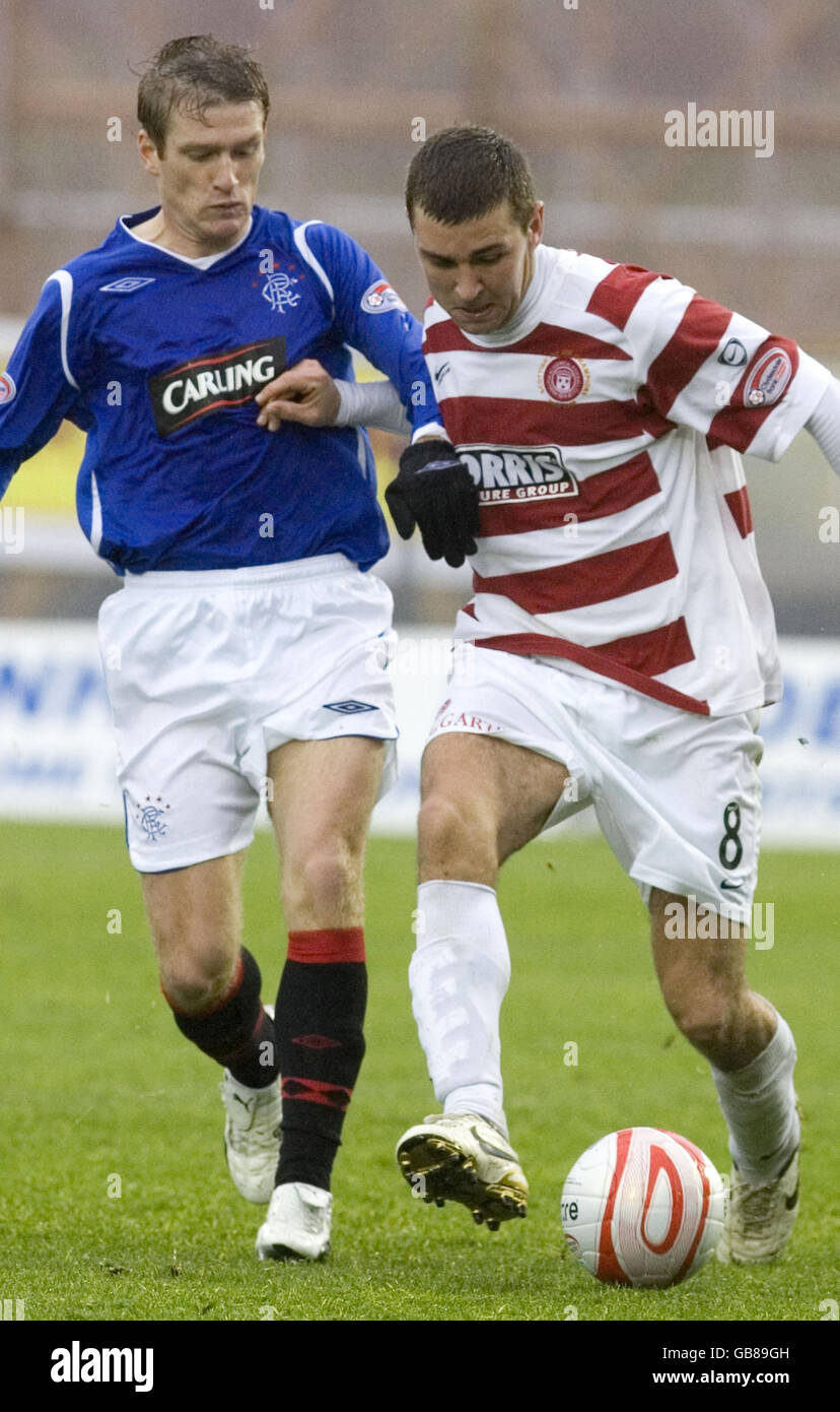 Glasgow rangers football club soccer hamilton hi-res stock photography ...