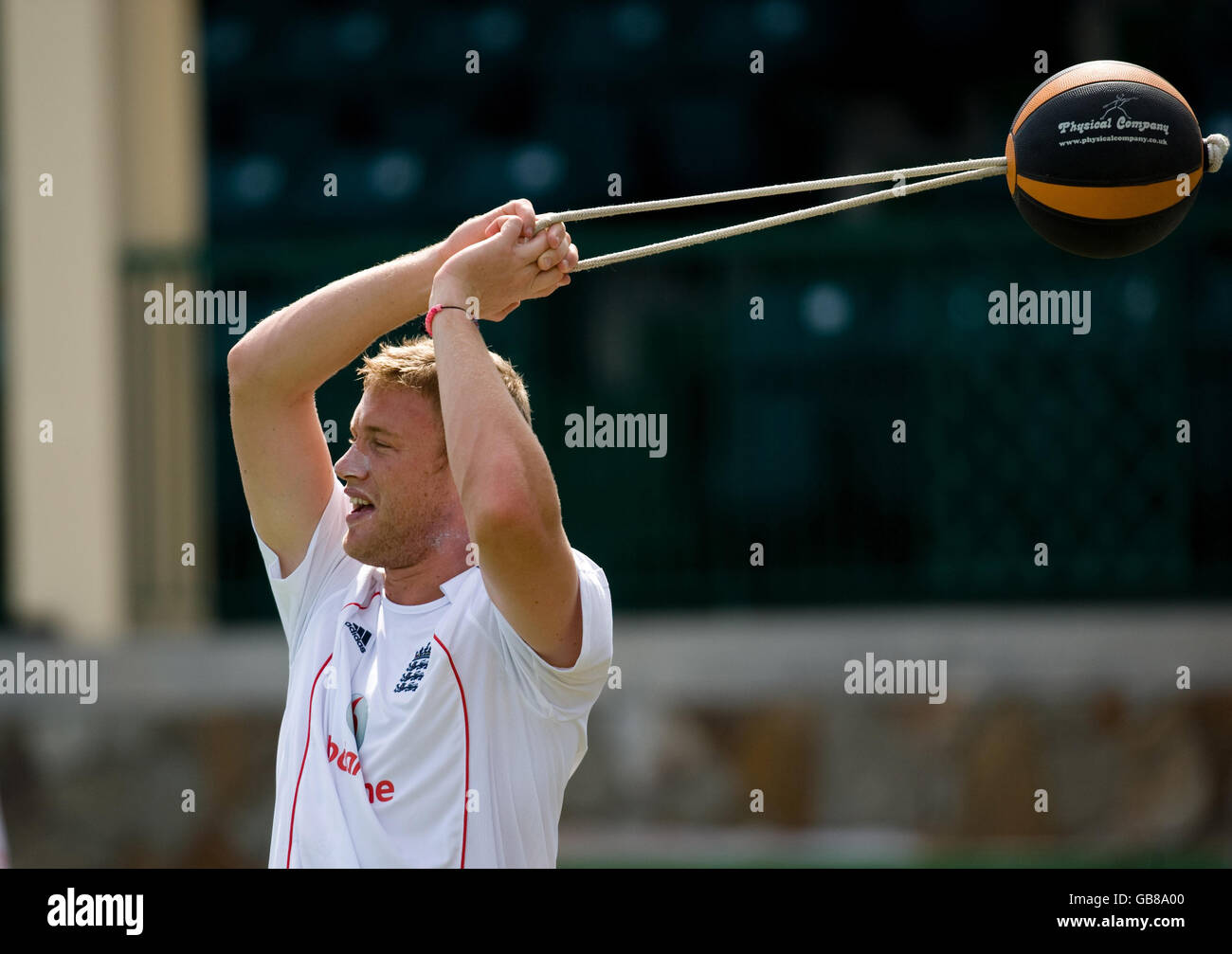Andrew flintoff england batsman hi-res stock photography and images - Alamy