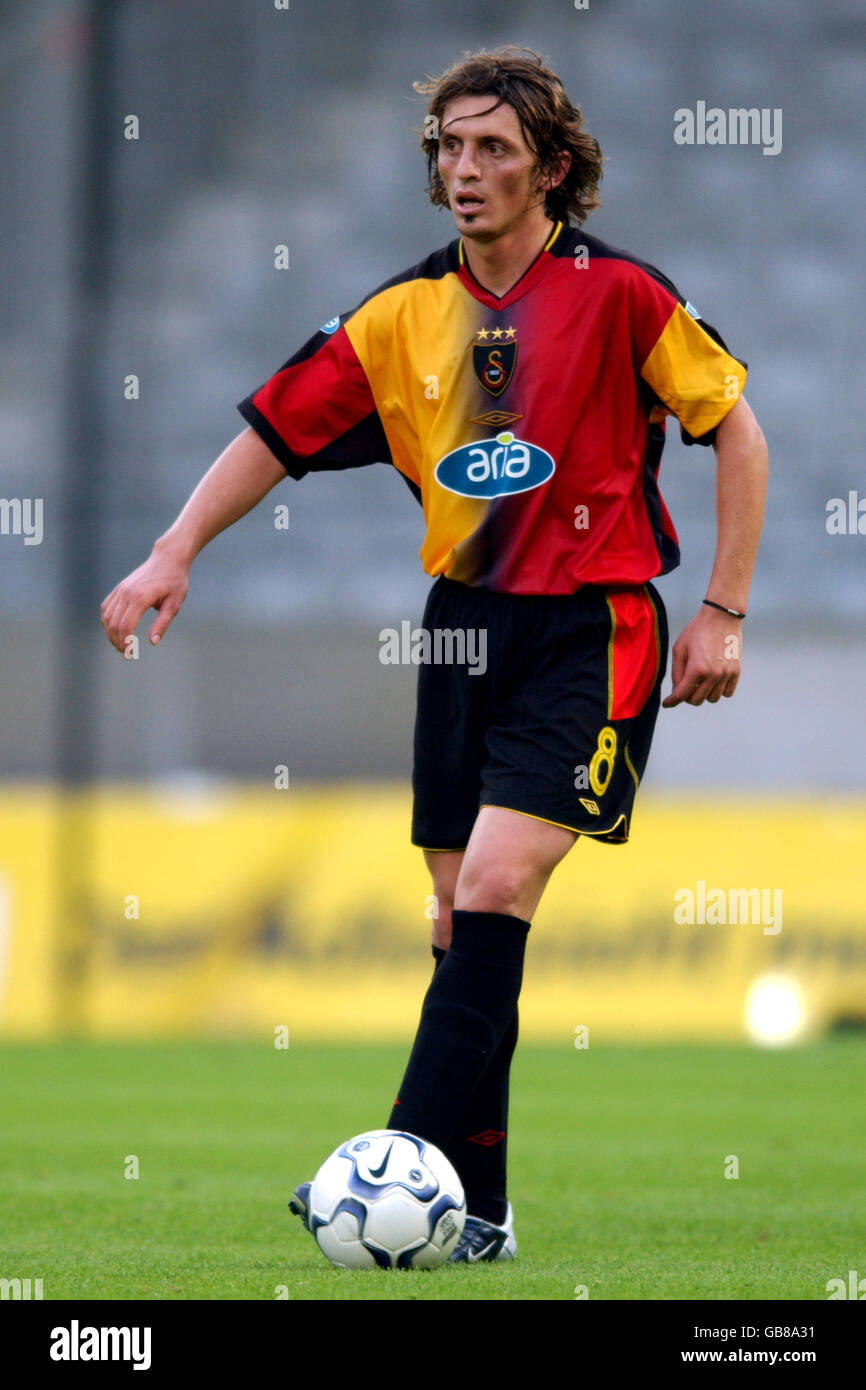 Soccer - Friendly - FC Wacker Tirol Innsbruck v Galatasaray Stock Photo ...