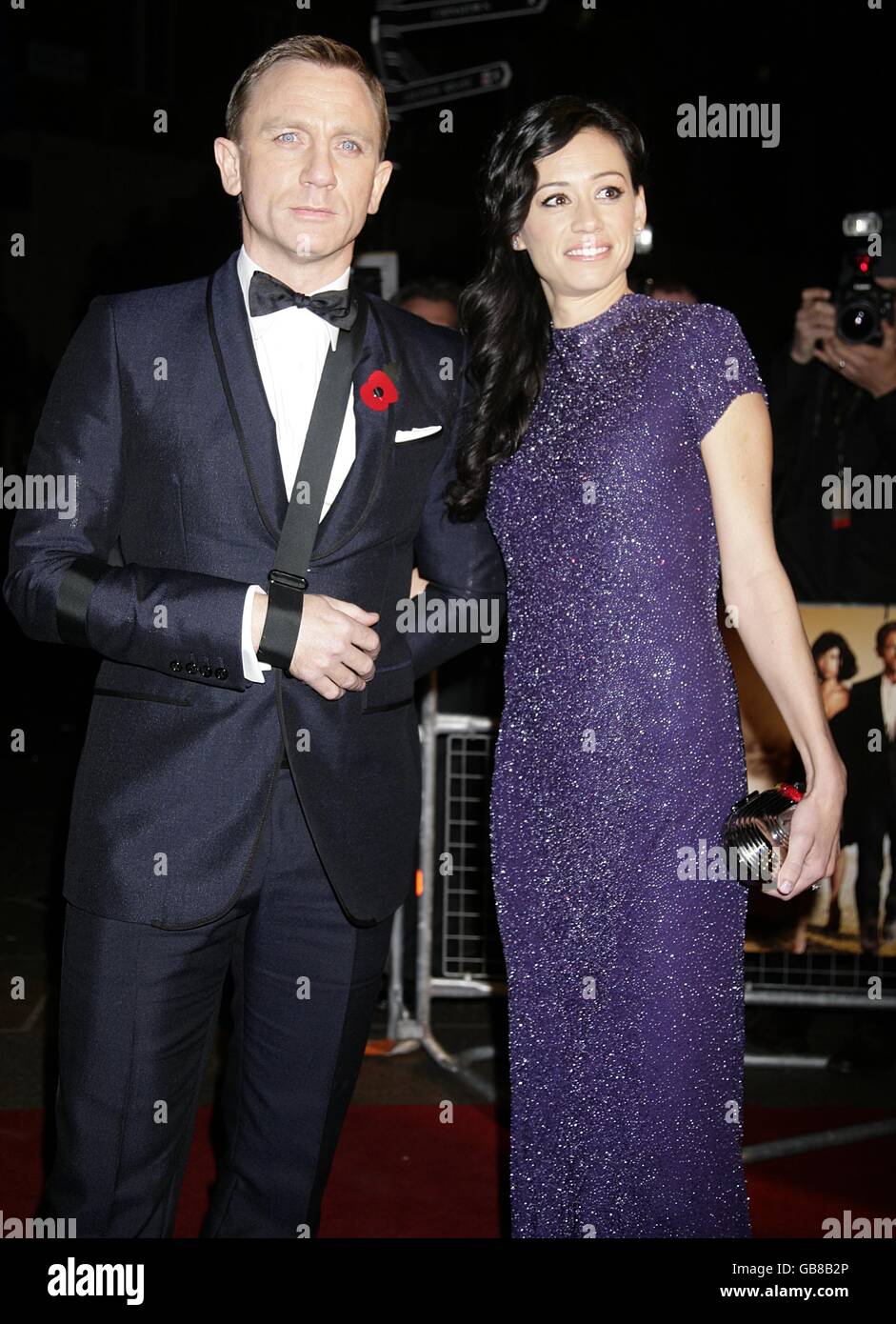 Daniel Craig and Satsuki Mitchell arrives for the World premiere of ...