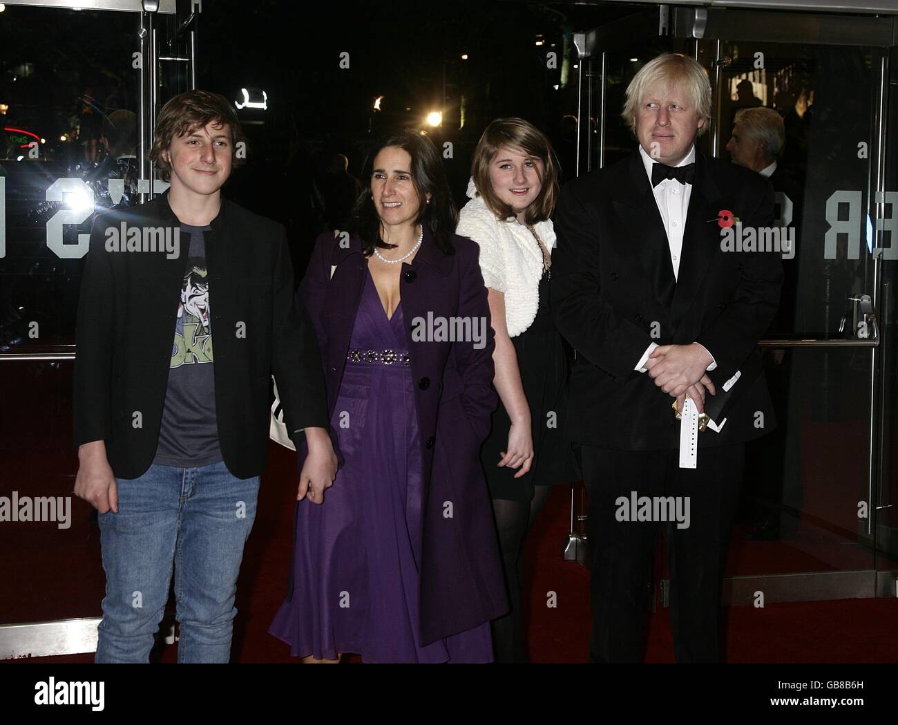 London Mayor Boris Johnson and wife Marina Wheeler arrive with their ...