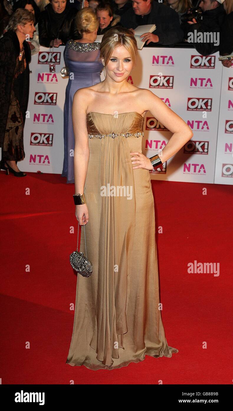 National Television Awards - Arrivals - London. Sammy Winward arrives ...