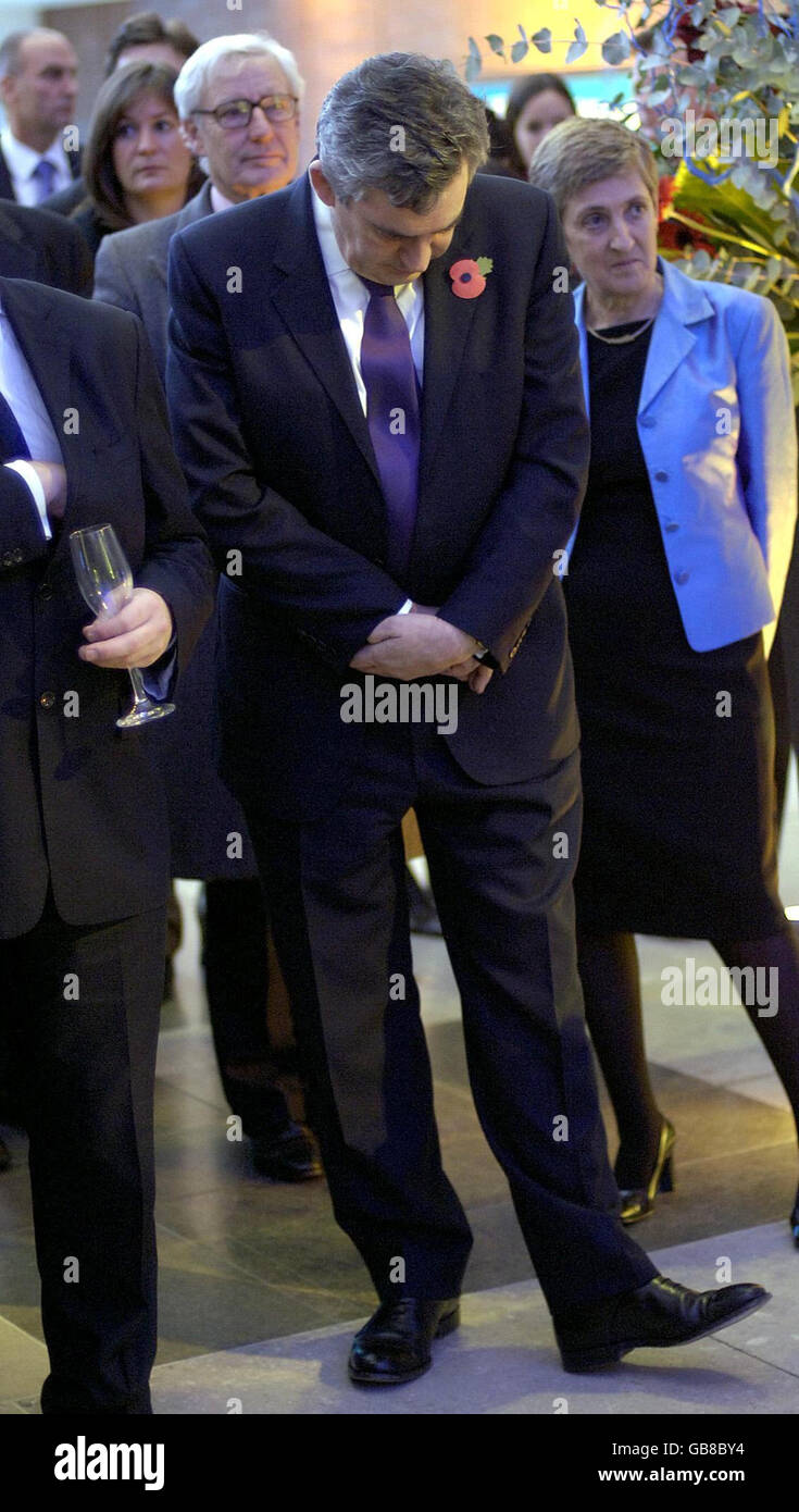 During their visit to the british library hi-res stock photography and ...