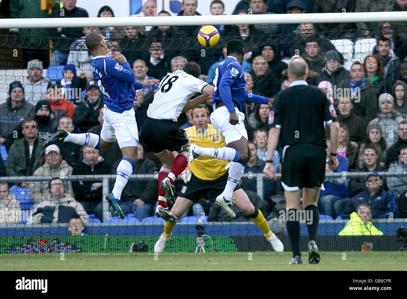 Soccer - Barclays Premier League - Everton v Fulham - Goodison Park ...
