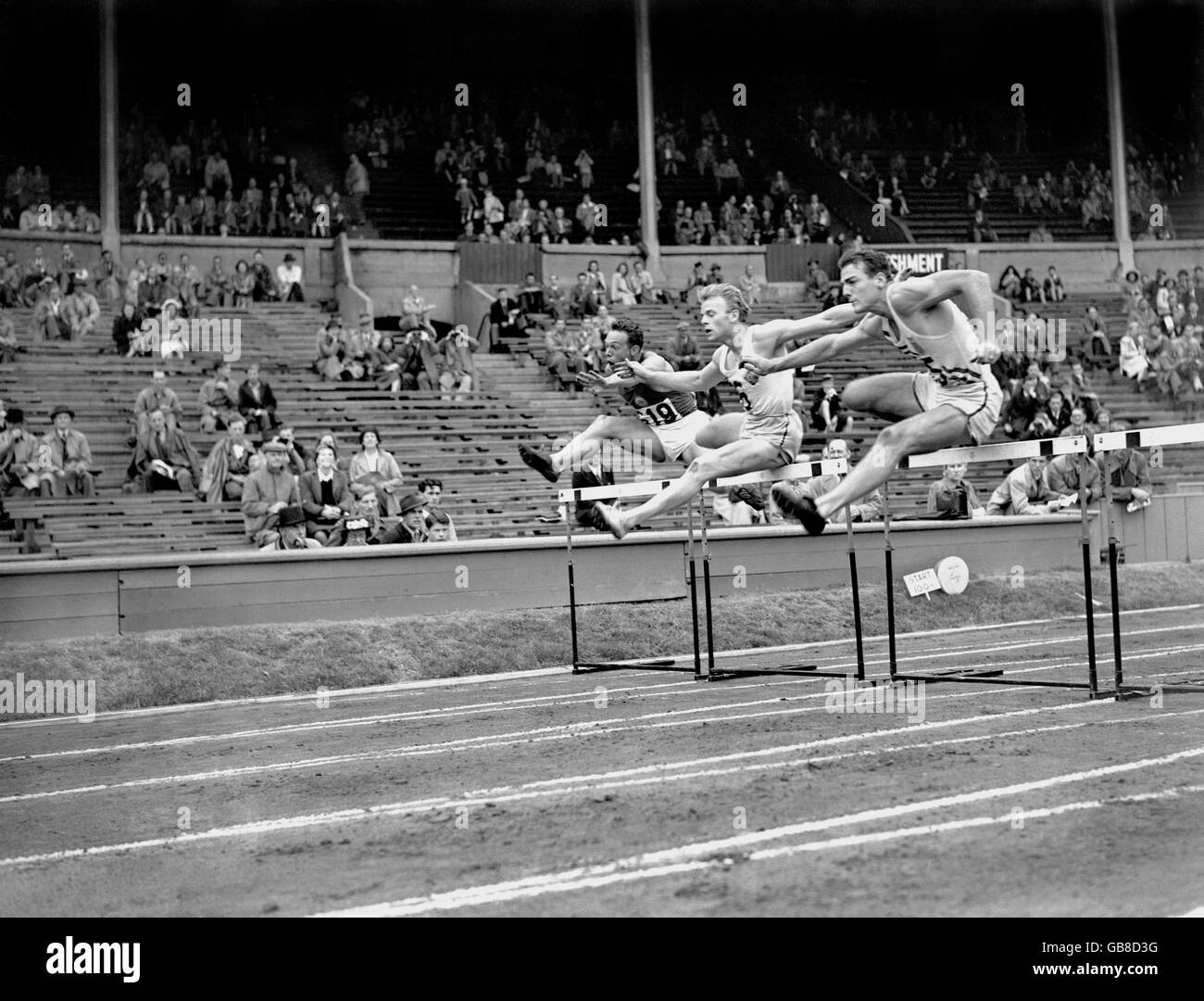 Athletics london olympic games 1948 decathlon hi-res stock photography ...