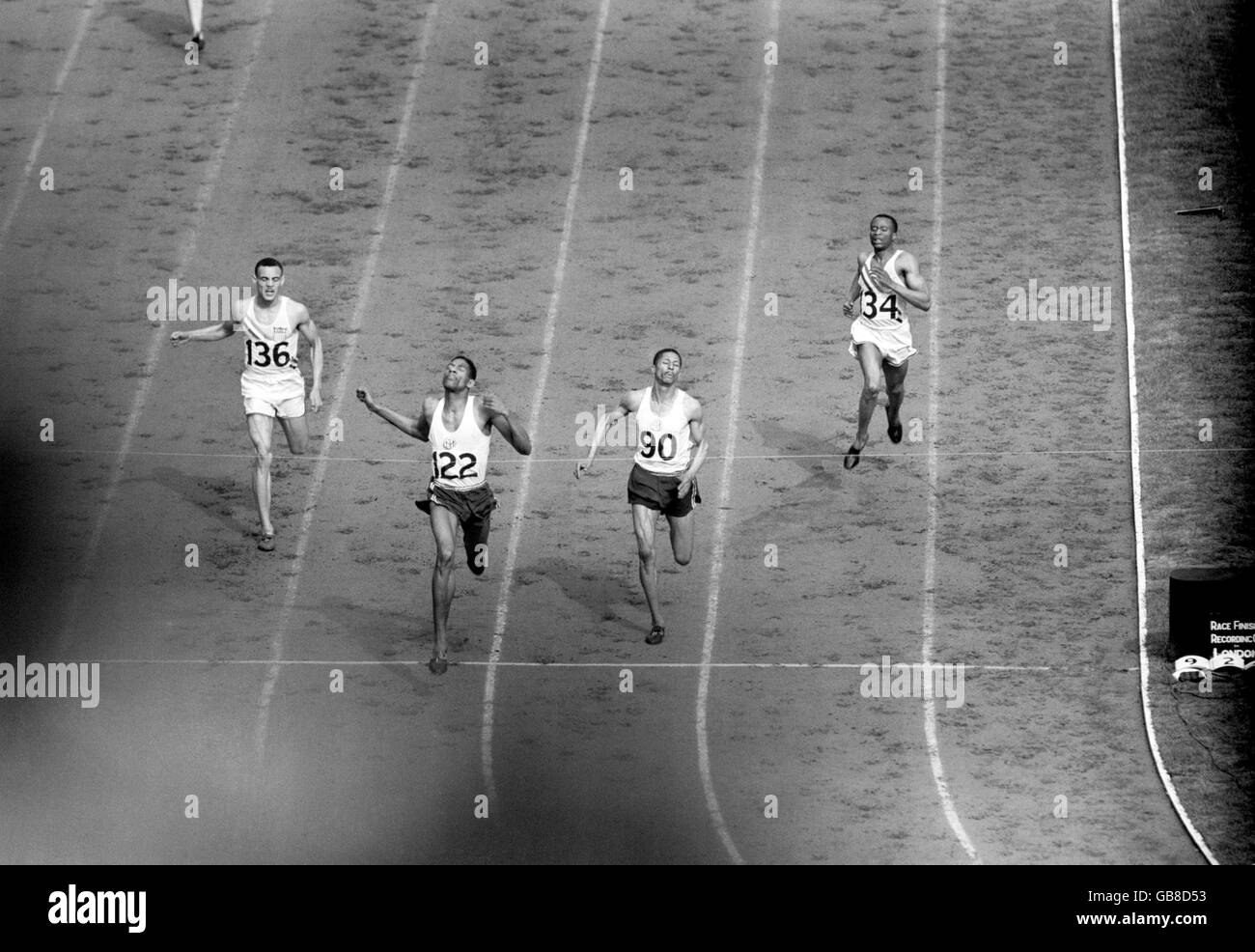 Athletics - London Olympic Games 1948 - Men's 400m - Final Stock Photo ...