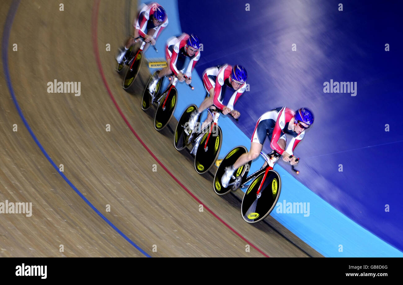 Cycling - UCI Track World Cup - Day Two - Manchester Velodrome Stock ...
