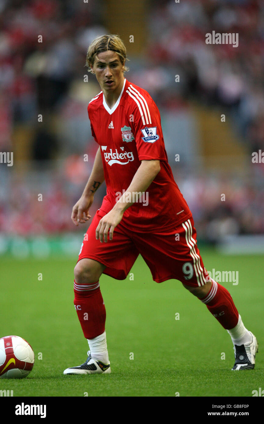 Soccer - Pre-Season Friendly - Liverpool v Lazio - Anfield. Fernando ...