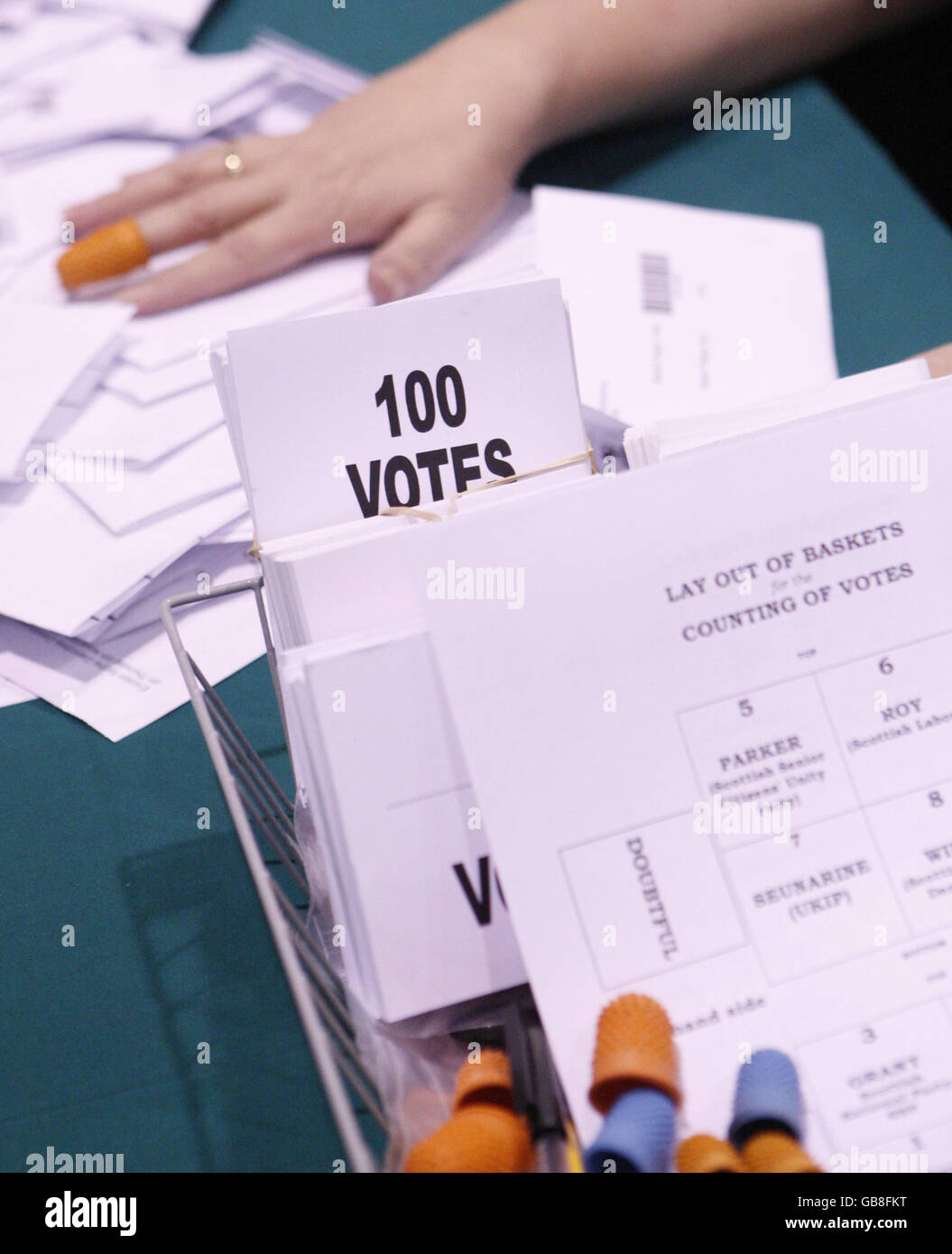 Ballot box scotland hi-res stock photography and images - Alamy