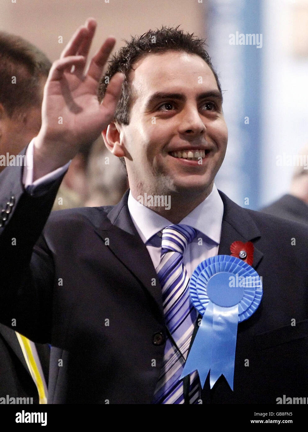 Conservative candidate Maurice Golden during the Glenrothes By-election ...