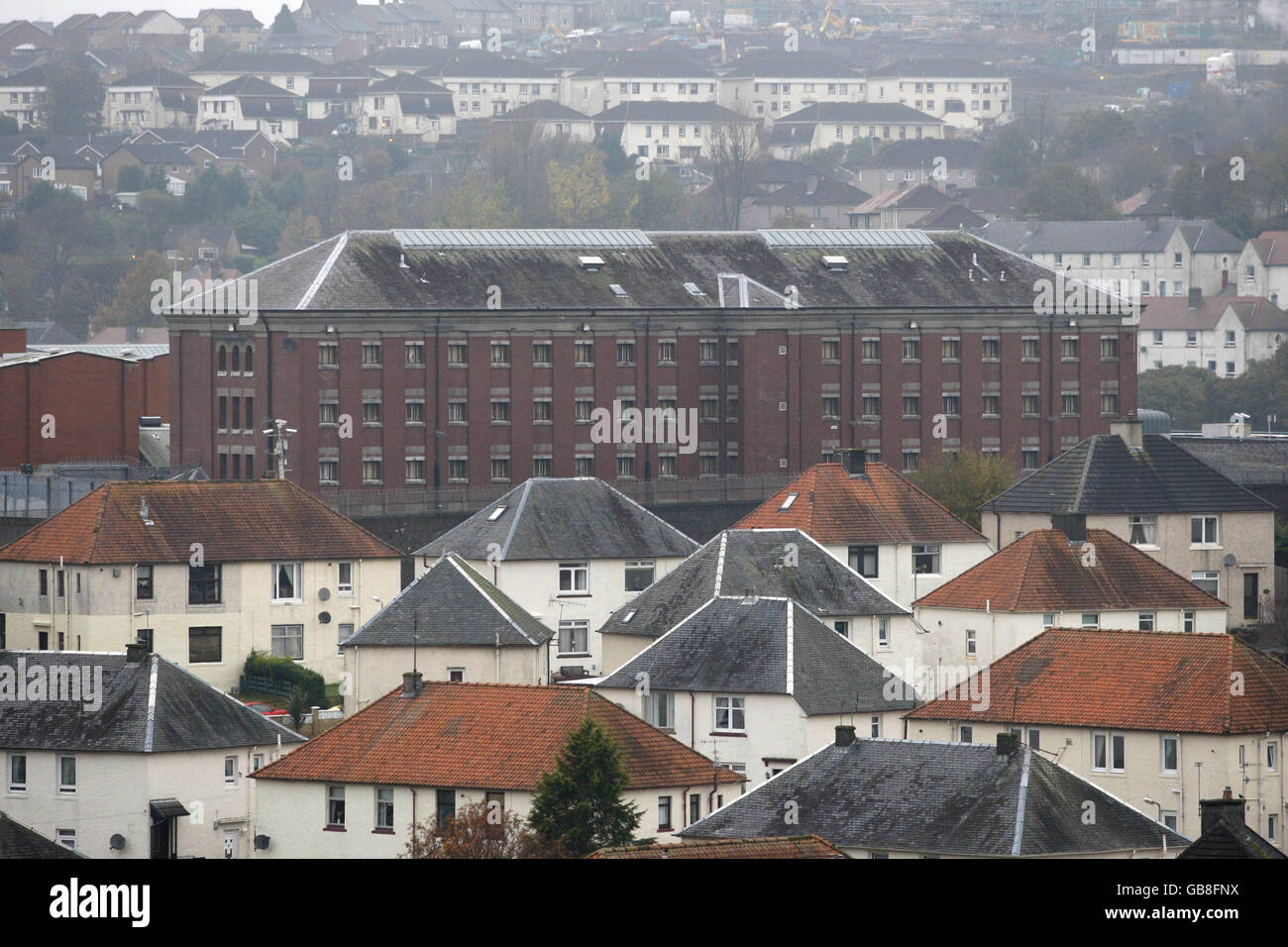 Greenock prison lockerbie bomber abdelbaset ali al megrahi serving life ...