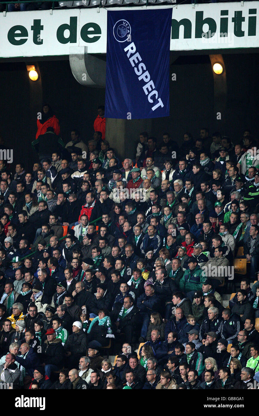 Rosenborg fans cheer on their team hi-res stock photography and images ...