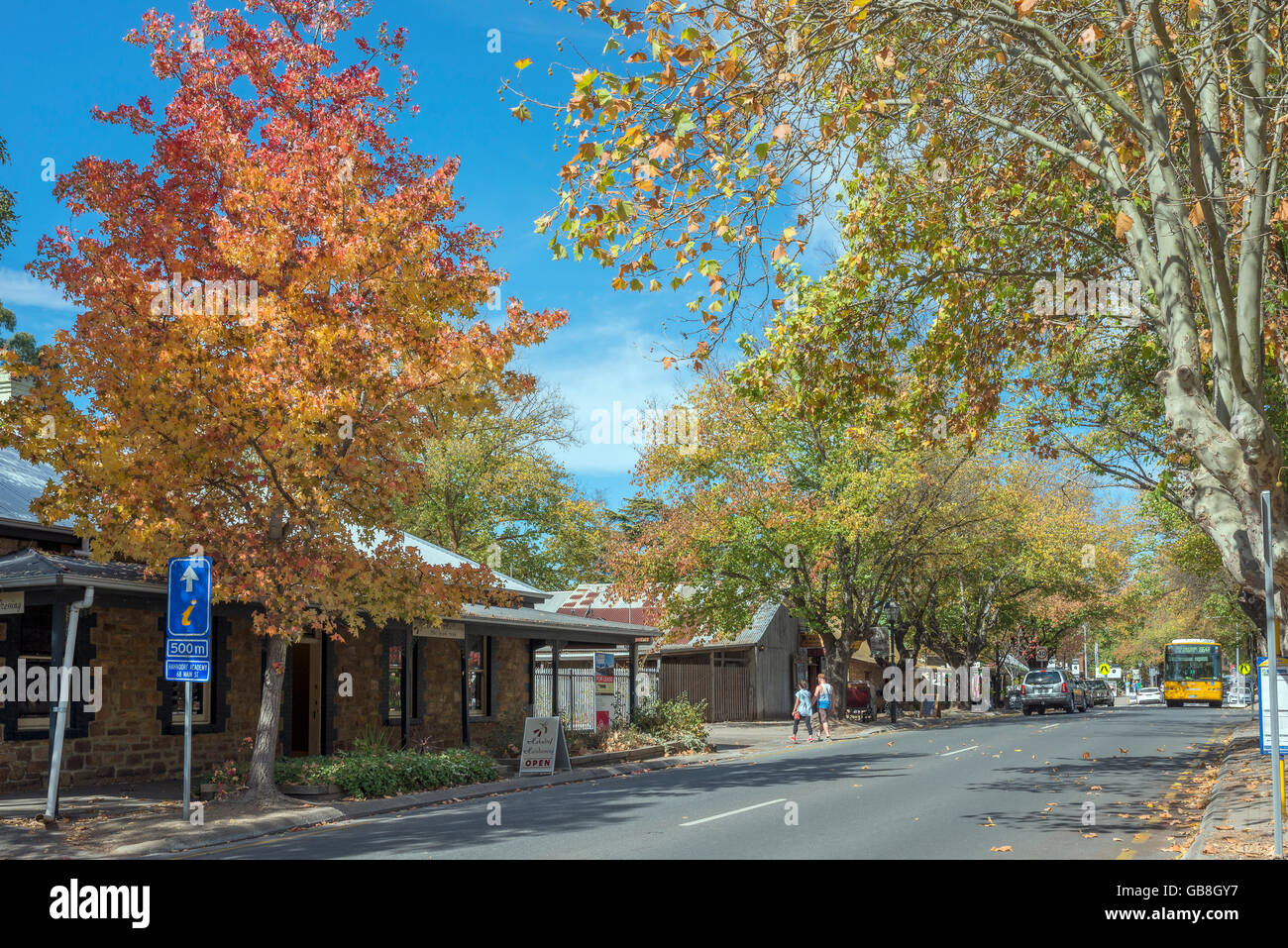 Adelaide street trees hi-res stock photography and images - Alamy