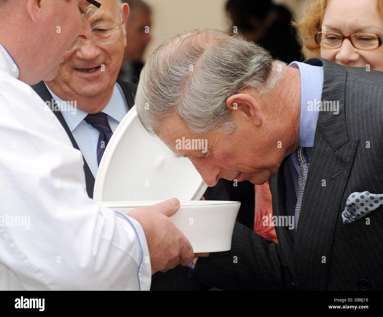 Prince receives first Renaissance Mutton of the season Stock Photo - Alamy
