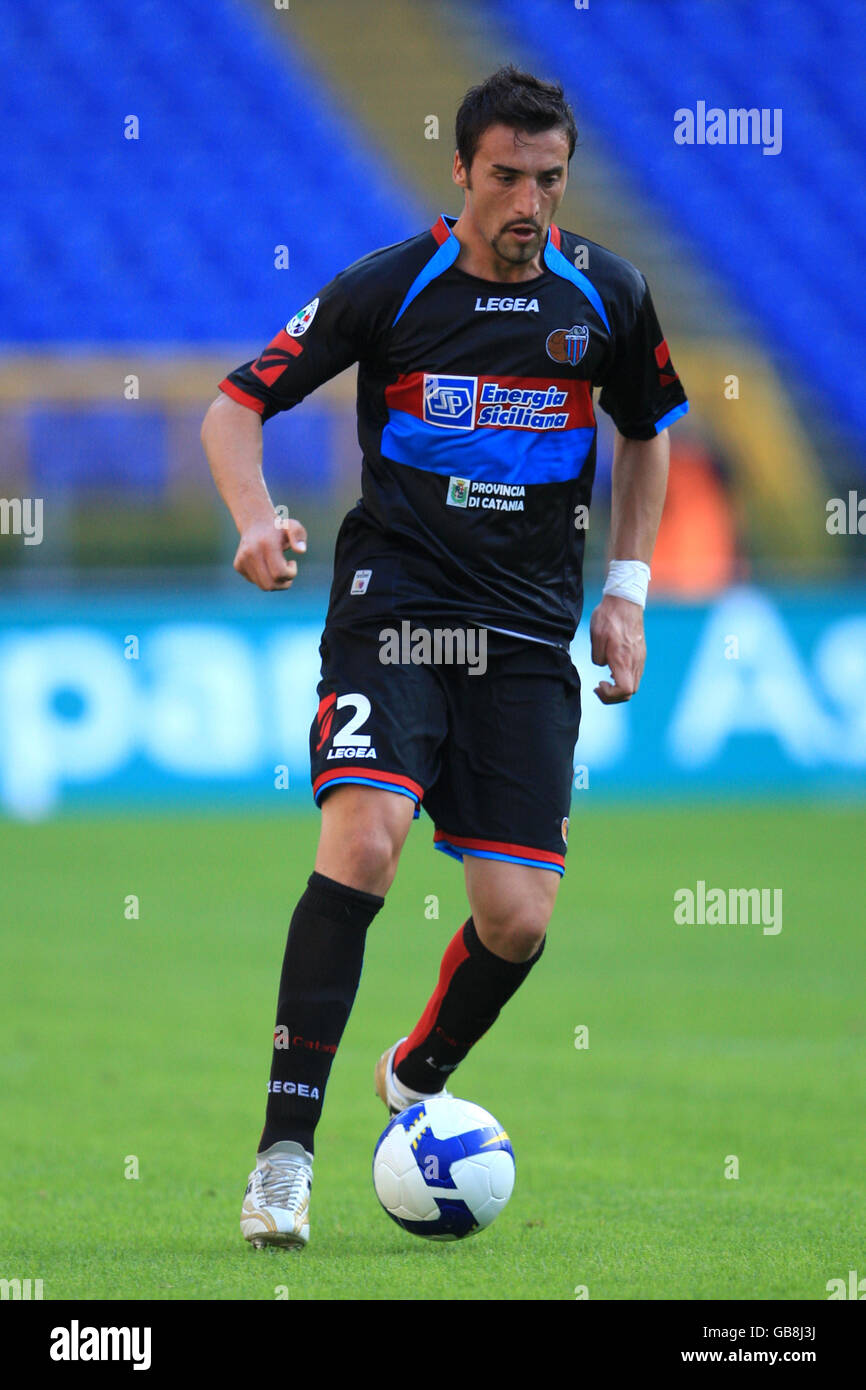 Soccer - Italian Serie A - Lazio v Catania Calcio - Stadio Olimpico ...