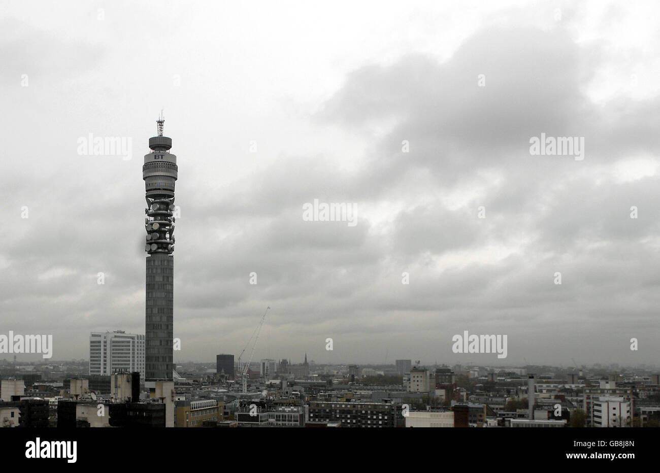 Buildings and Landmarks - BT Telecom Tower - LOndon Stock Photo - Alamy