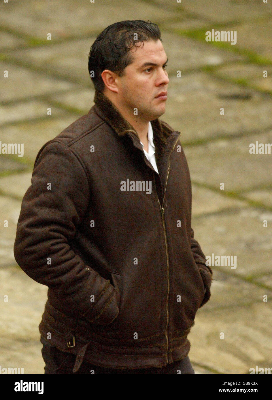 Jimmy Wenman, 29, arrives at Winchester Crown Court where he is due for ...
