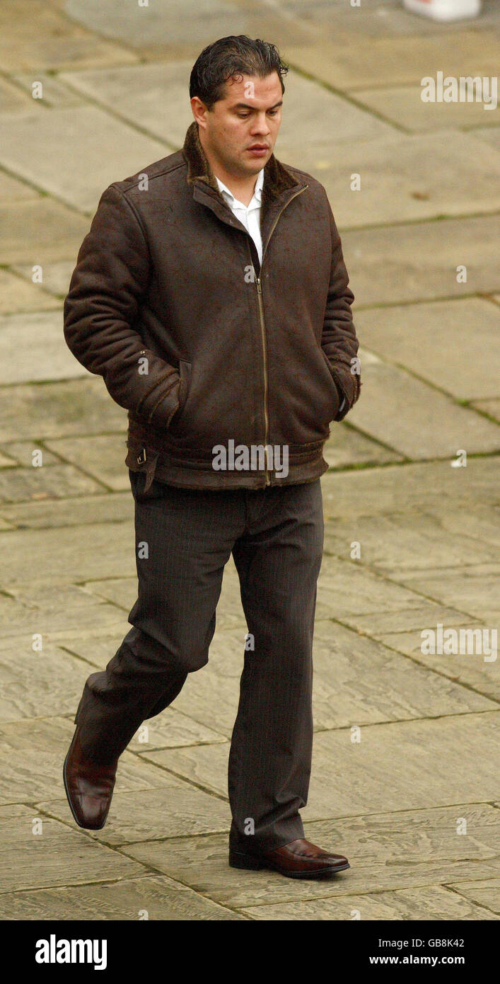 Jimmy Wenman, 29, arrives at Winchester Crown Court where he is due for ...