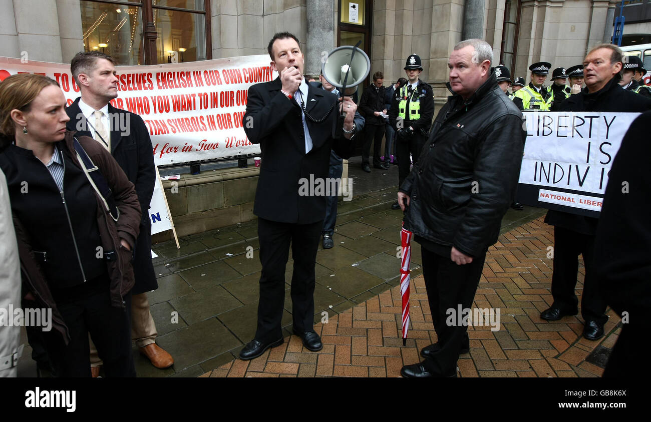 Teacher and British National Party member Adam Walker, from Houghton ...