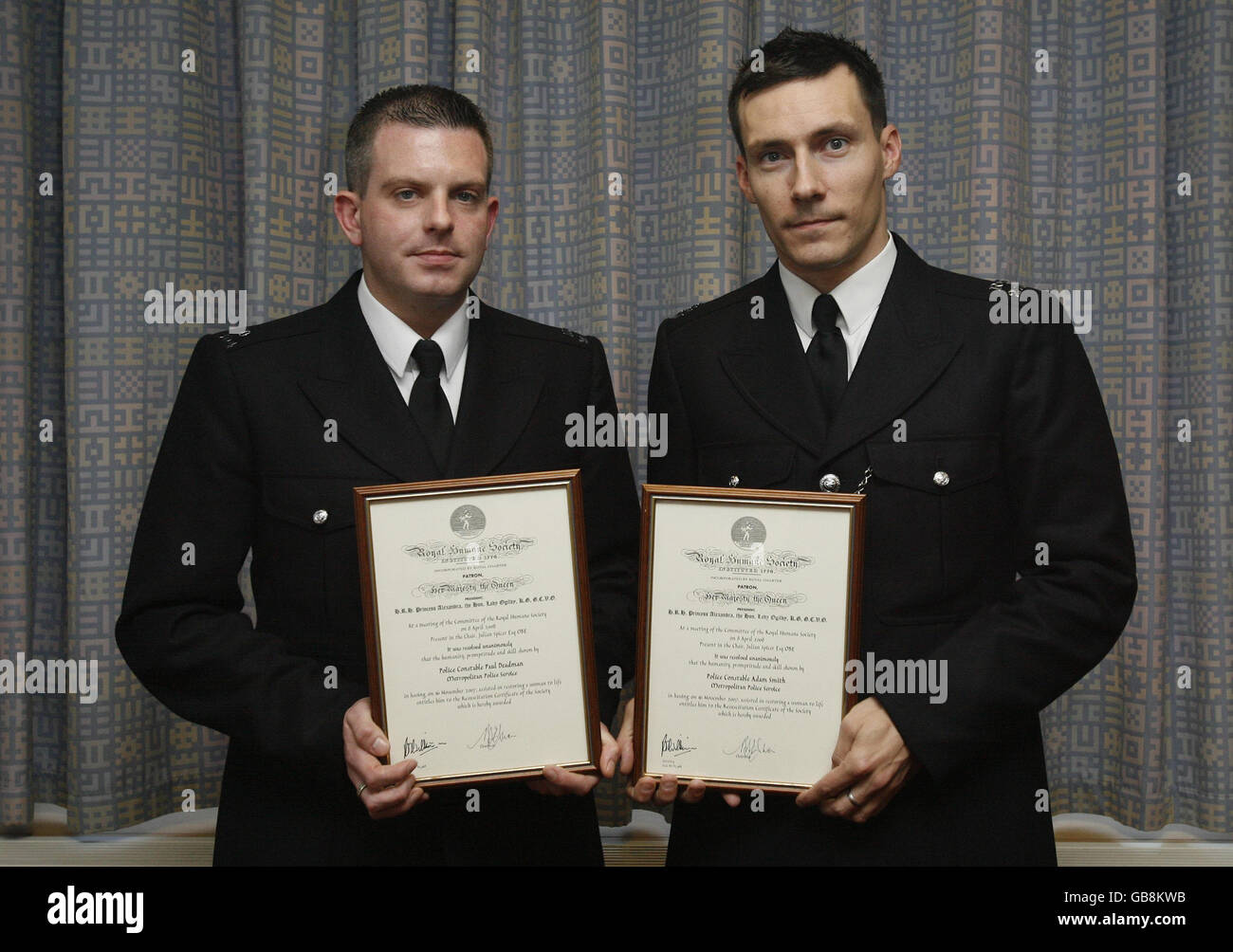 Police officers pose in uniform hi-res stock photography and images - Alamy