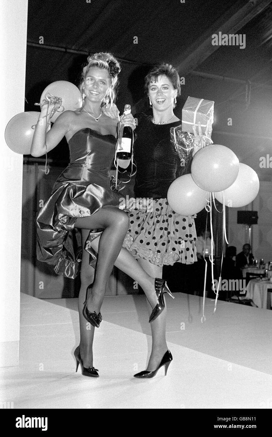 Fashion - Richards Autumn/Winter Collection - London - 1988 Stock Photo ...