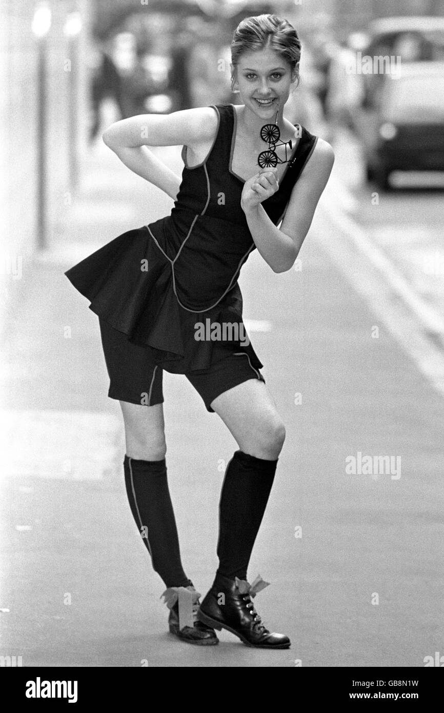 Fashion - Cycling Inspiration Show - London - 1988 Stock Photo - Alamy
