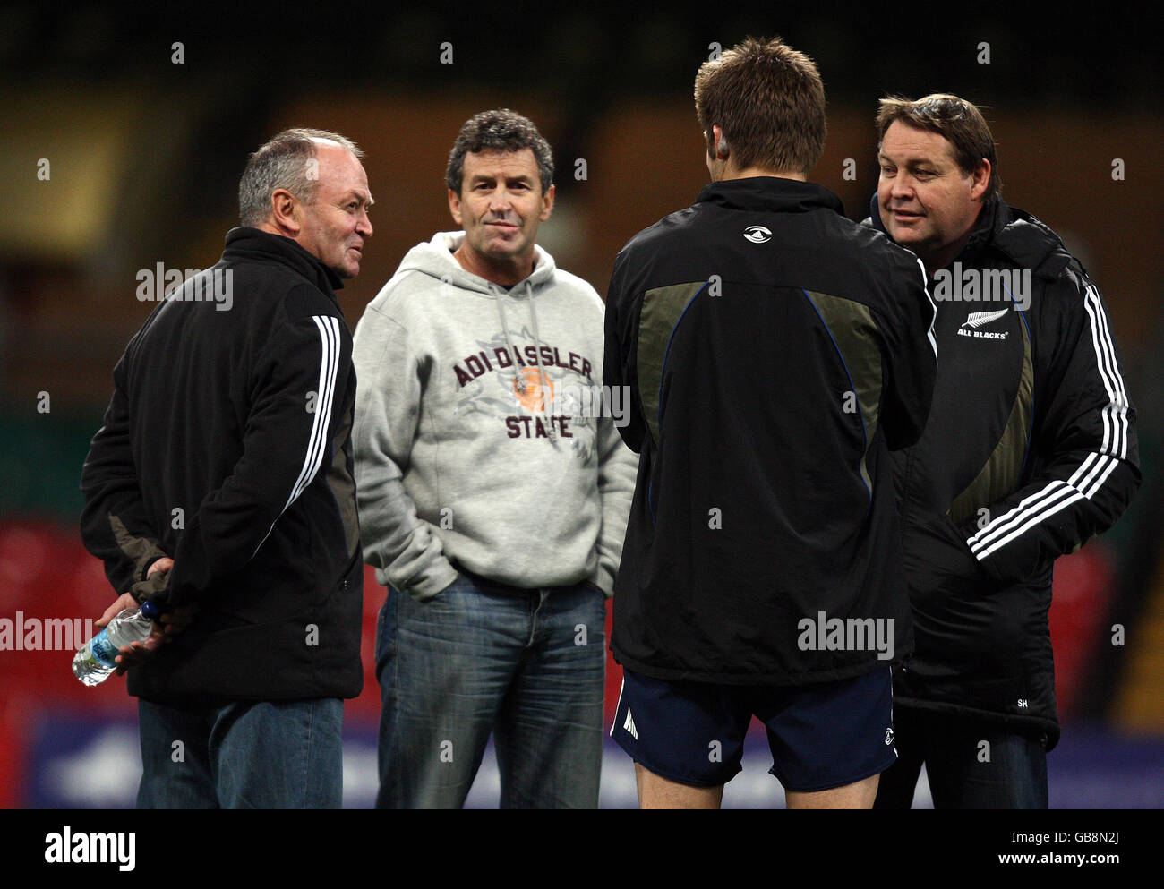 New Zealand coaches (left to right) Graham Henry, Wayne Smith and Steve ...