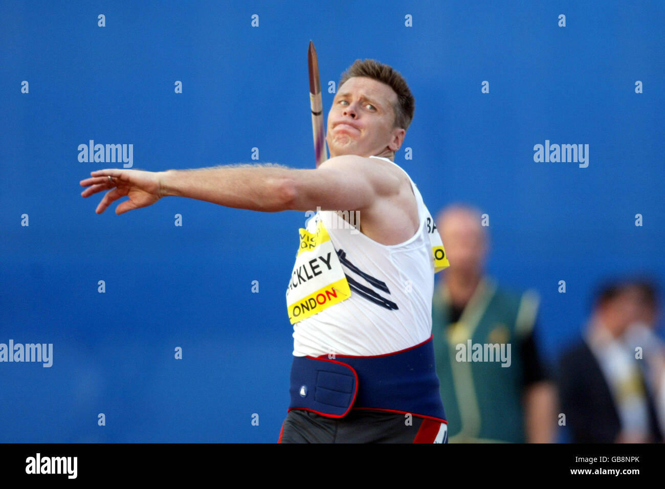 Sport athletics steve backley hi-res stock photography and images - Alamy