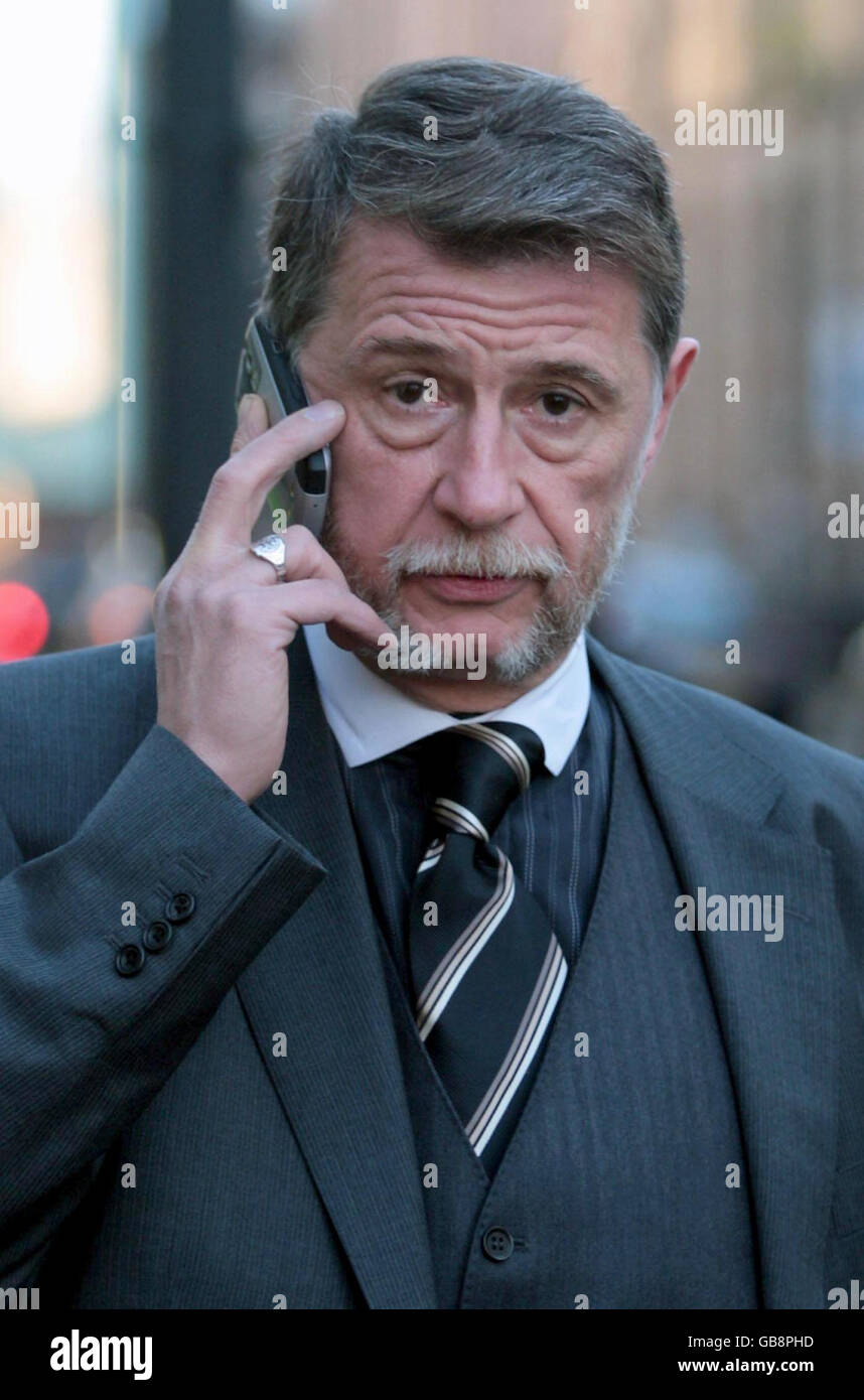 Donald Findlay QC arrives at Dundee Sheriff court where handyman Peter ...