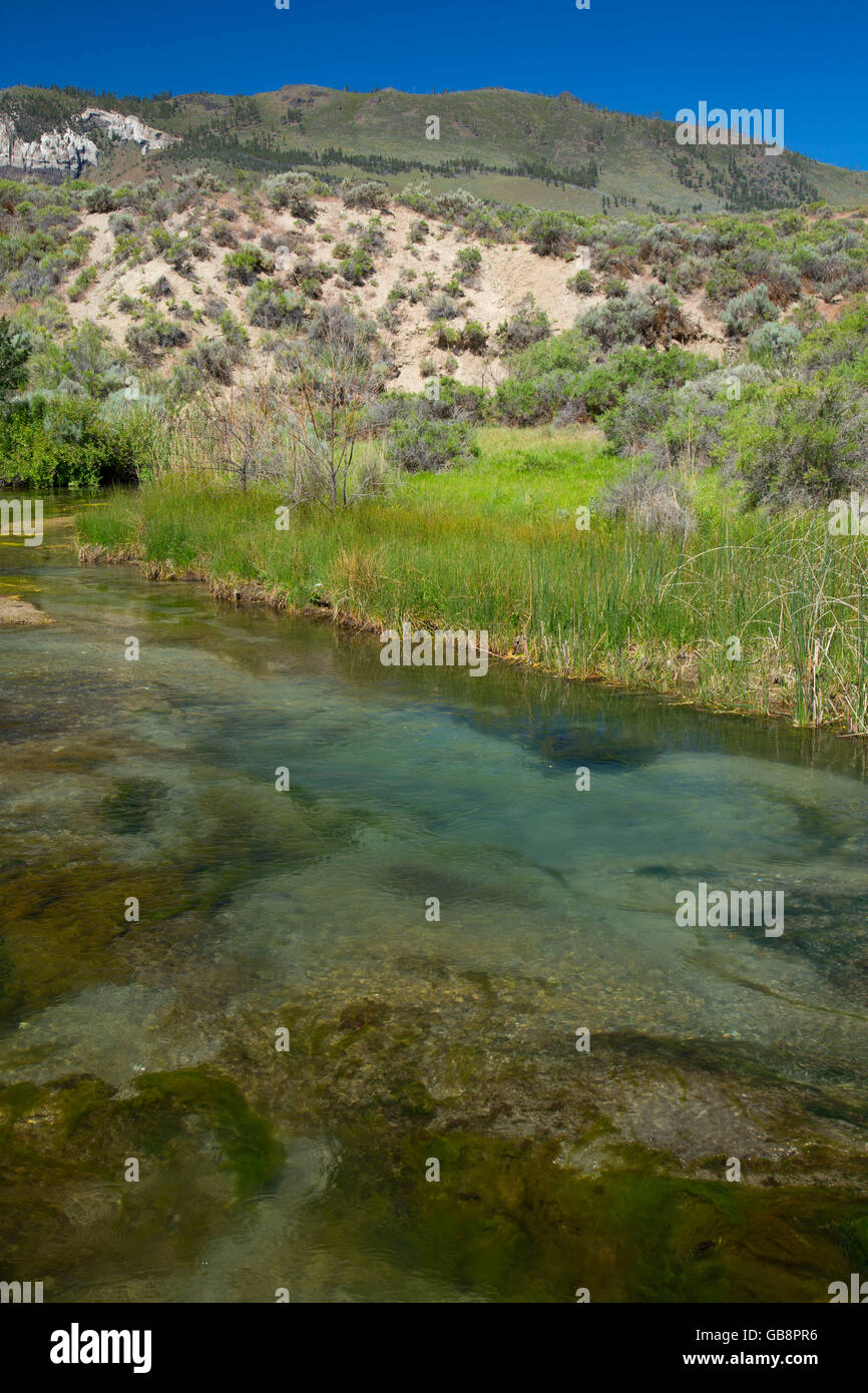 Ana River, Summer Lake Wildlife Area, Oregon Outback Scenic Byway ...