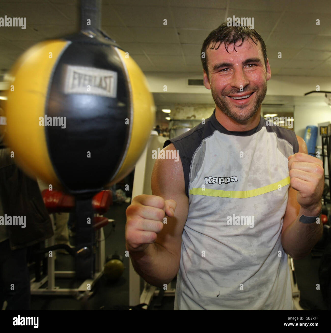 Boxing - Joe Calzaghe Work Out - Kingsway Gym - New York. Joe Calzaghe ...