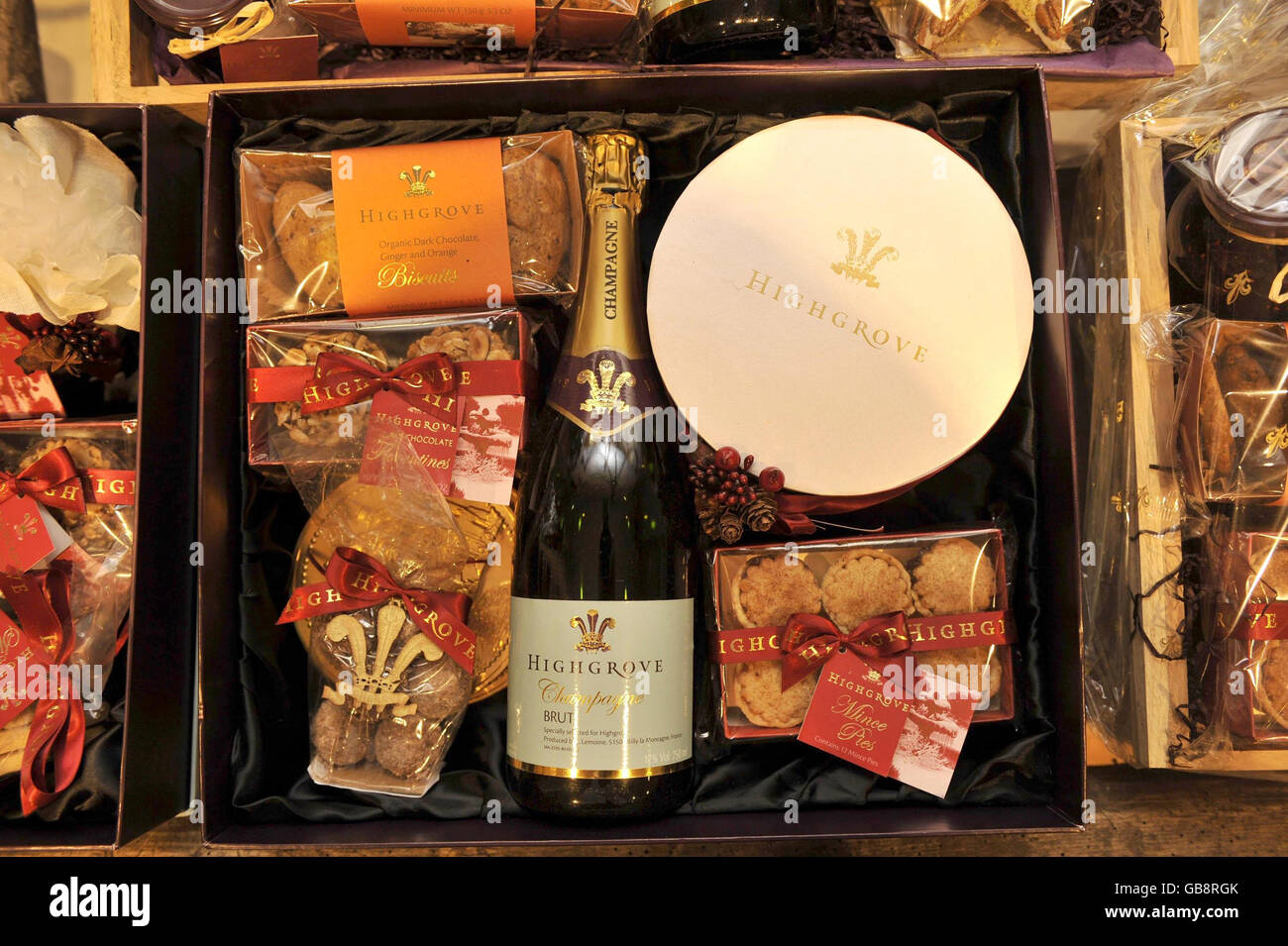 The Highgrove hamper is one of the many items available at the ...