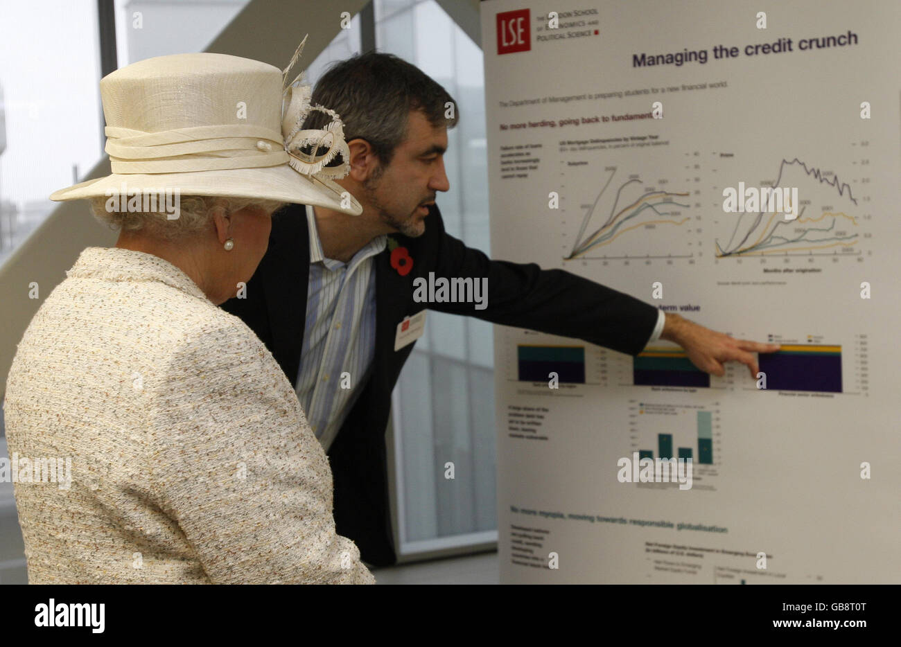 Queen Elizabeth II opens new university building Stock Photo - Alamy