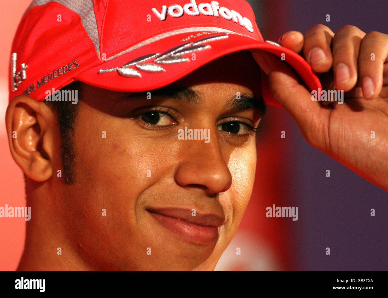 Lewis hamilton portrait close up hi-res stock photography and images ...
