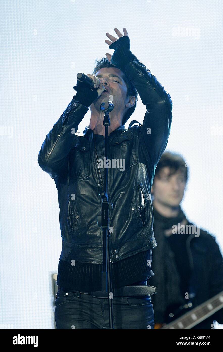 The Script perform on stage at the 2008 World Music Awards at the ...
