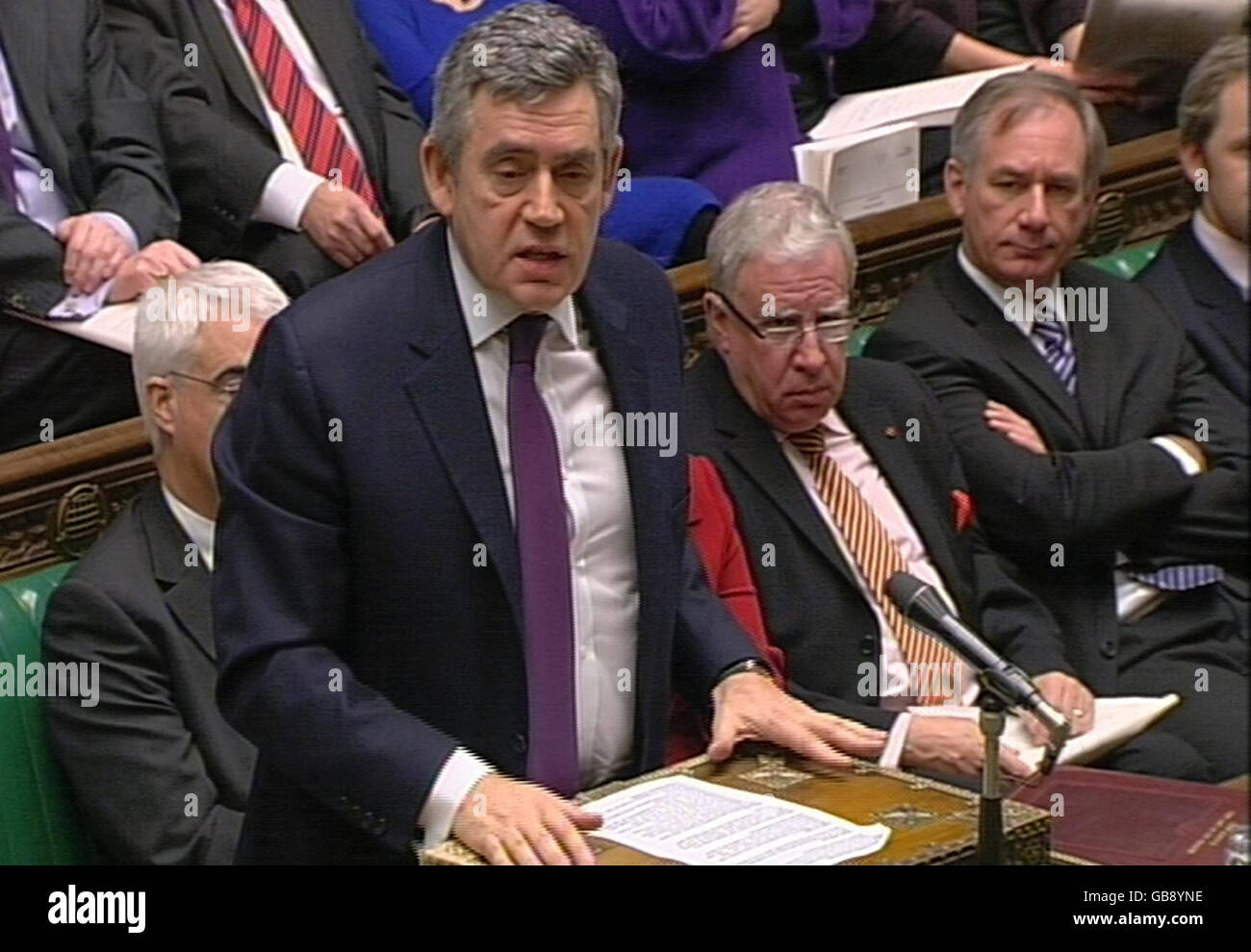 Prime Minister's Questions Stock Photo - Alamy