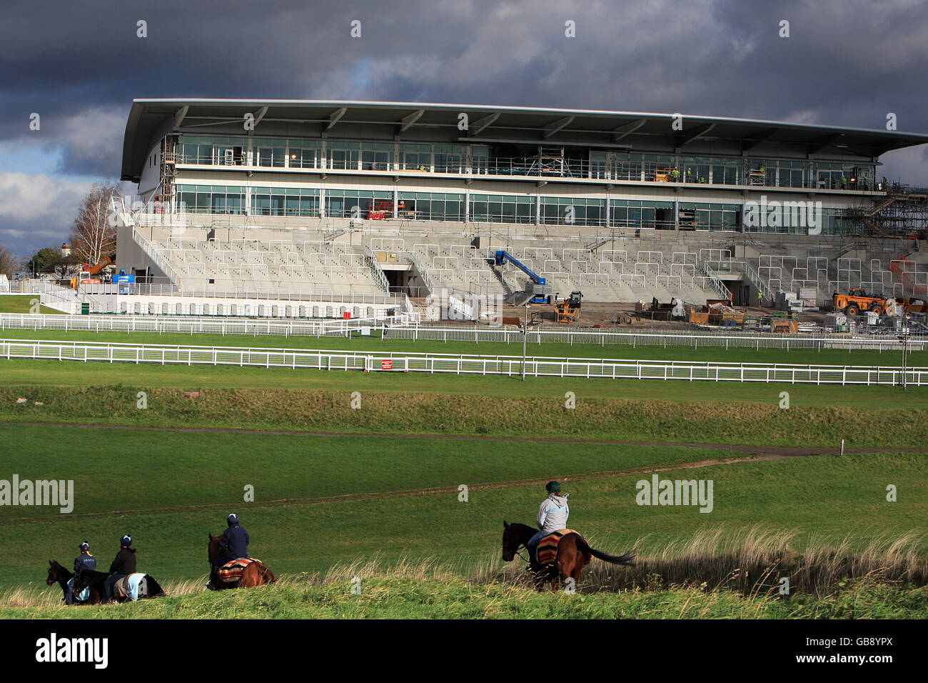 Horse Racing - Grandstand Redevelopment - Epsom Downs Racecourse ...