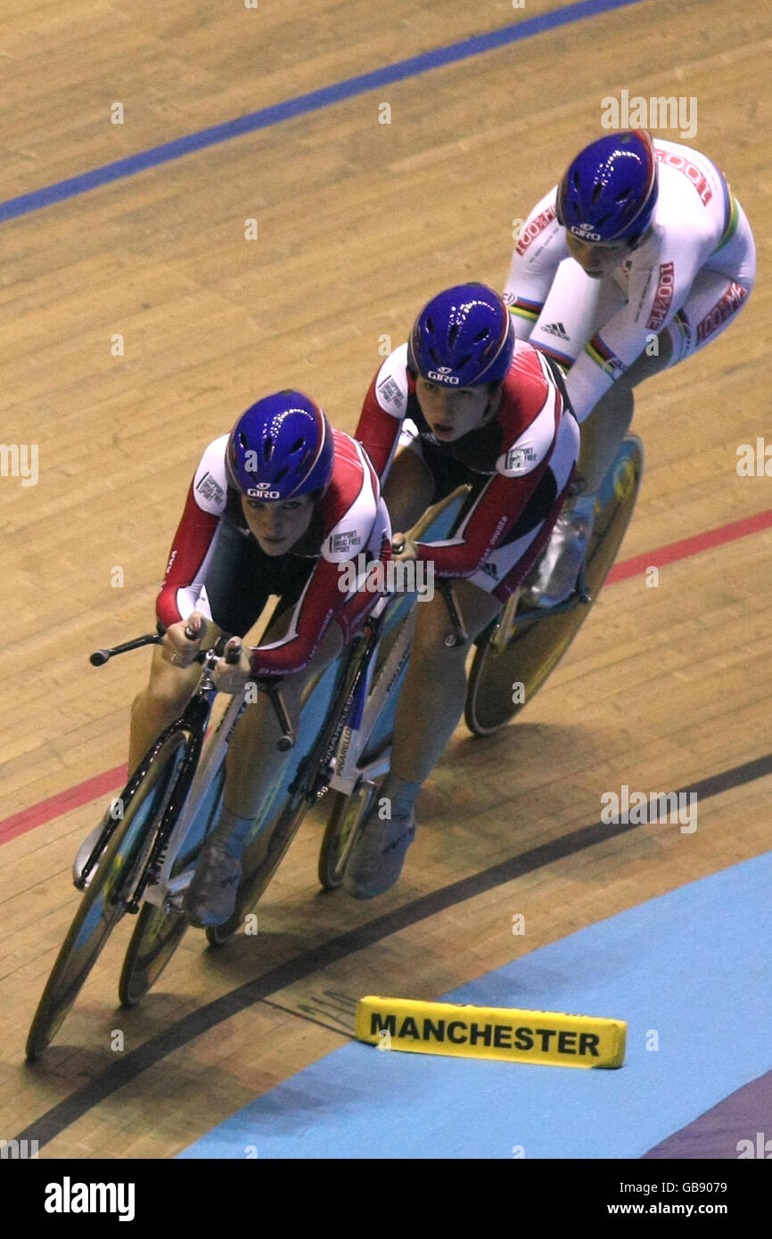 Great Britain's Elizabeth Armitstead, Katie Colclough and Joanna ...