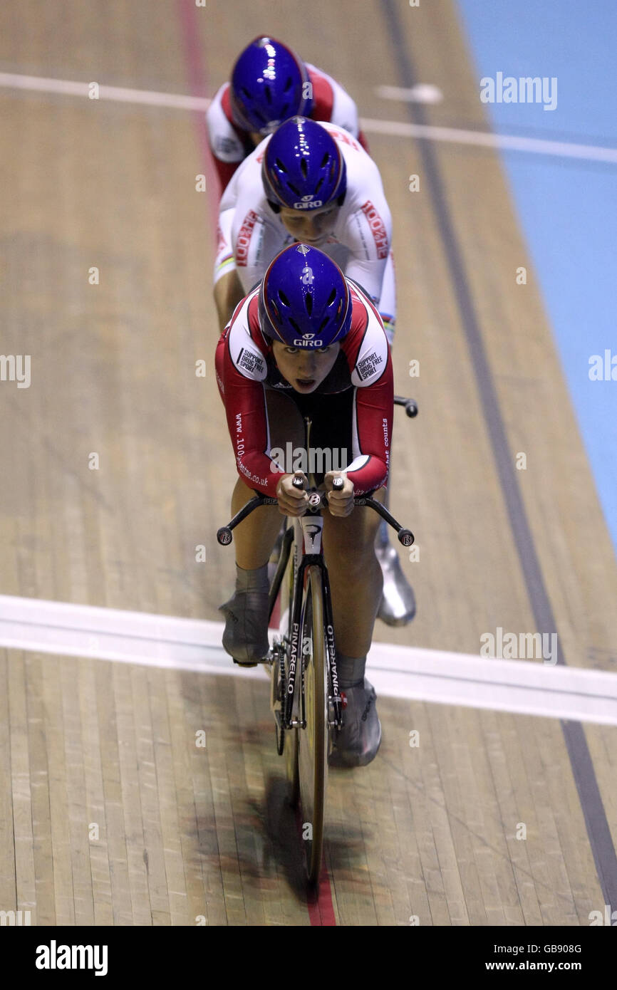 Great Britain's Elizabeth Armitstead, Katie Colclough and Joanna ...
