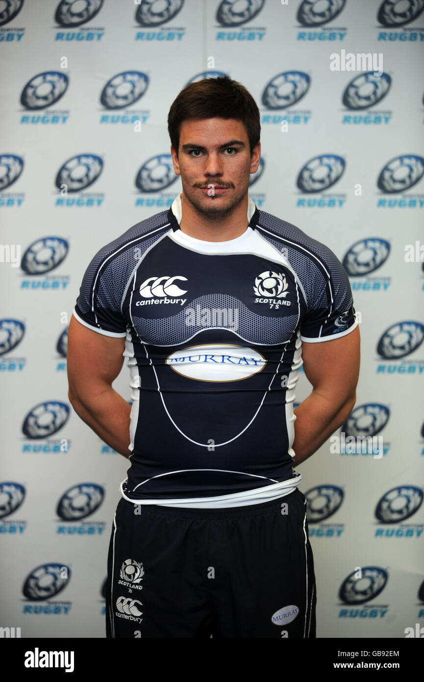 Scotland 7s Grant Anderson at Murrayfield Stadium, Edinburgh Stock ...