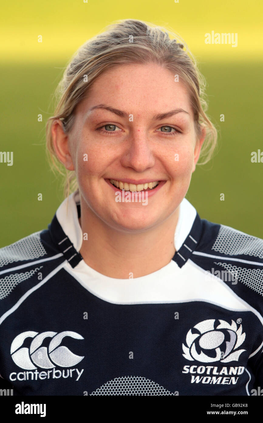 Rugby Union - Scotland Women - Photocall. Suzi Newton, Scotland Stock ...